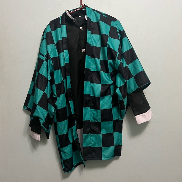 Amazon | Other | Adult Size Medium Tanjiro Kamado Demon Slayer Cosplay ...